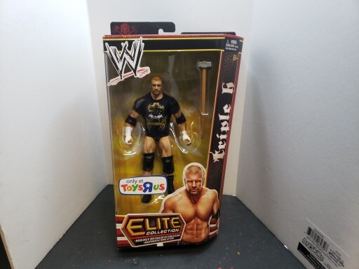 WWE MATTEL Elite Collection Triple H Toys R Us Exlusive w/Hammer 2013 ...