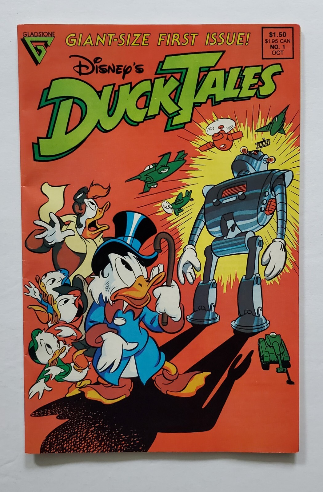 Disneys Duck Tales #1 (1988) Gladstone Giant Sized Scrooge Launchpad | eBay