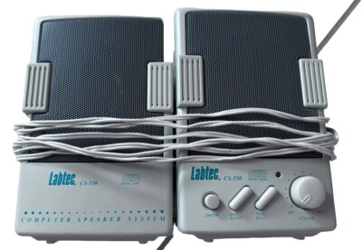 Labtec Computer Speaker System Model CS-550 | eBay