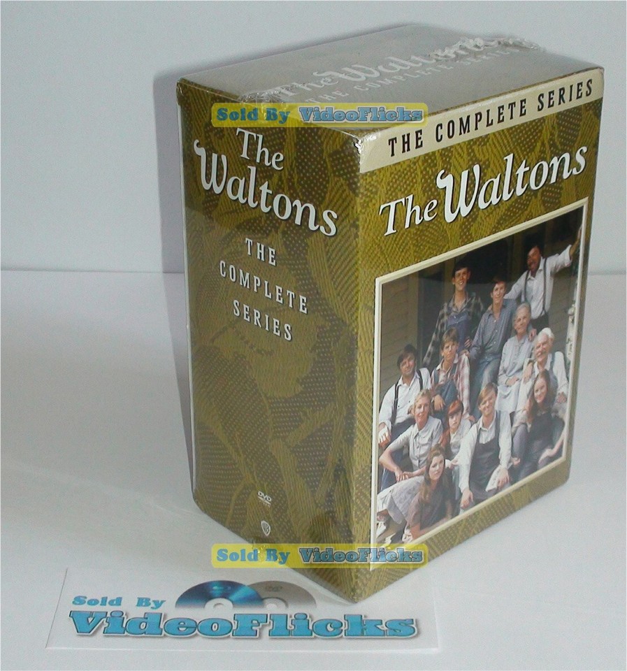 The Waltons Complete Series Seasons 1-9 DVD 47-Disc Box Set New Sealed ...