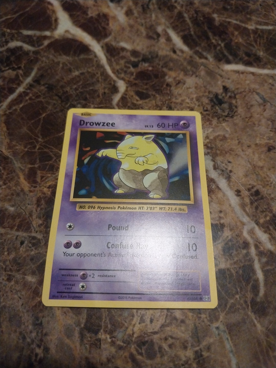 Pokémon TCG Drowzee XY Evolutions 49/108 Regular Common | eBay
