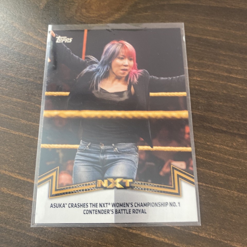 Asuka 2018 Topps Rc & 2018 Topps nXt | eBay