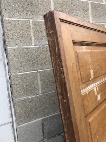 MARKP3 Antique Pine Raised Panel Pocket Door 5‘ X 79.5 X 2“ | eBay