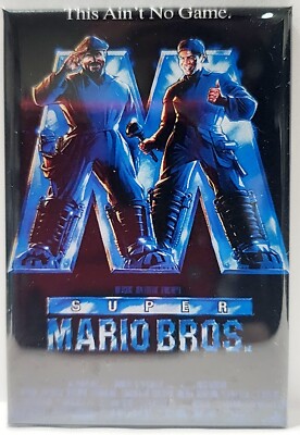 Super Mario Movie MAGNET 2"x3" Refrigerator Locker Movie Poster Image ...