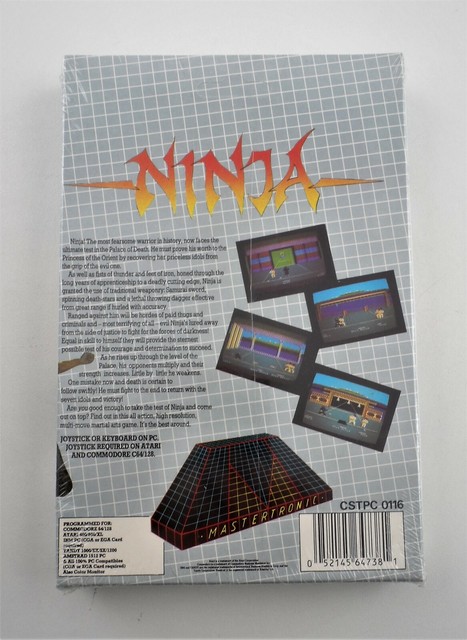 Ninja (Commodore 64, IBM, 1986) for sale online | eBay