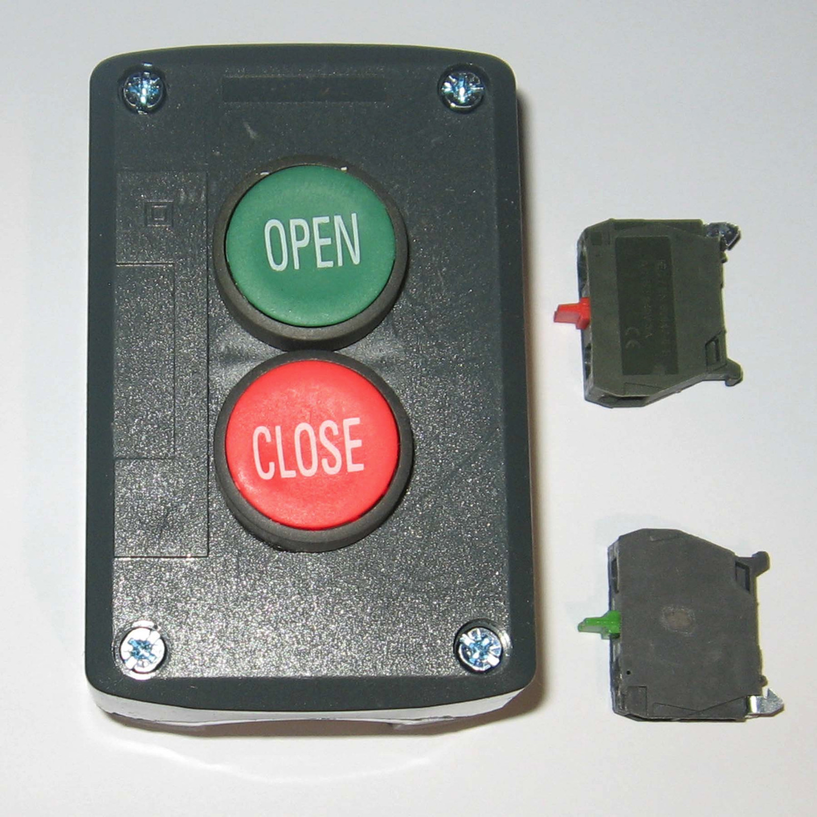 Open Close push button station switch gate opener, new seconds, GST inv ...