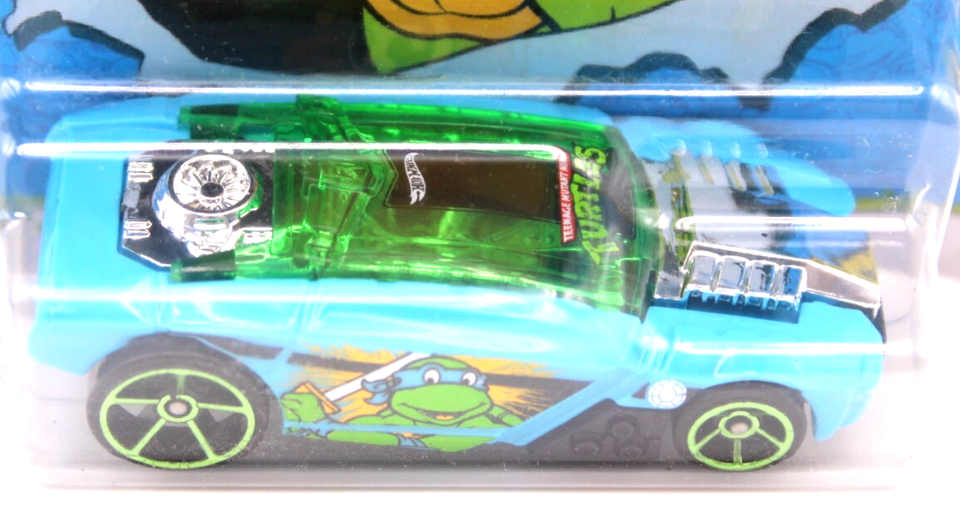 Hot Wheels 2018 Teenage Mutant Ninja Turtles #1 Rogue Hog lt. blue ...
