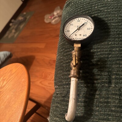 Vintage H.O. Trerice Co. Pressure Gauge Detroit 0-60 PSI | eBay