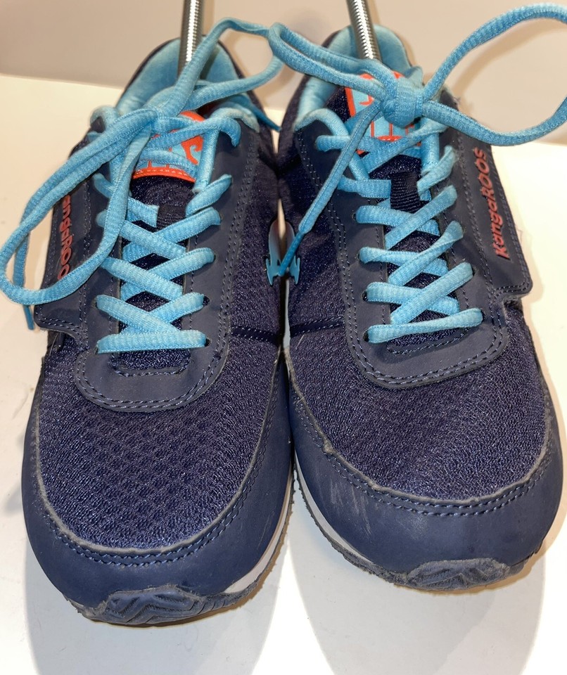 Kangaroos Women's Vintage Shoes Size 8 Blue Orange Zip Pocket Pass | eBay