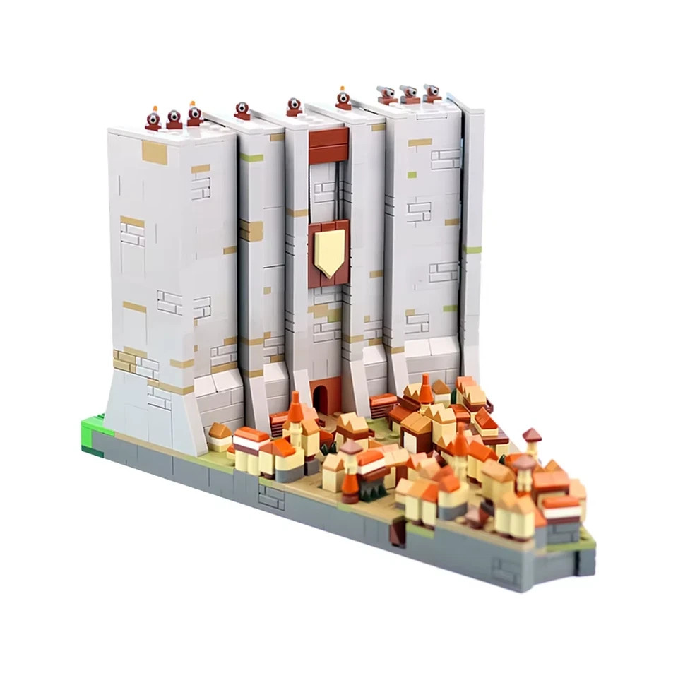 Wall Maria Attack on Titan AOT Anime Building Blocks 1068 pcs 6.6 in ...