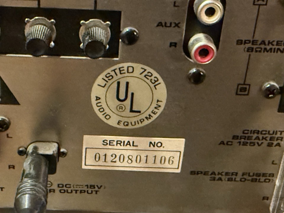 Vintage Sears LXI Series 564 Integrated Stereo+Cassette Component ...