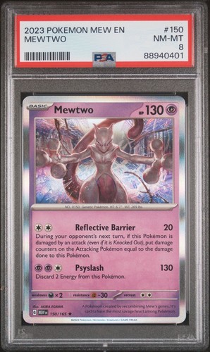 Mint 8 Pokémon TCG Mewtwo 151 150/165 Holo Holo Rare | eBay