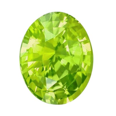 Peridot Oval Cut Loose Gemstone 12x10mm Flawless Loose Gemstone 5.1 Cts ...