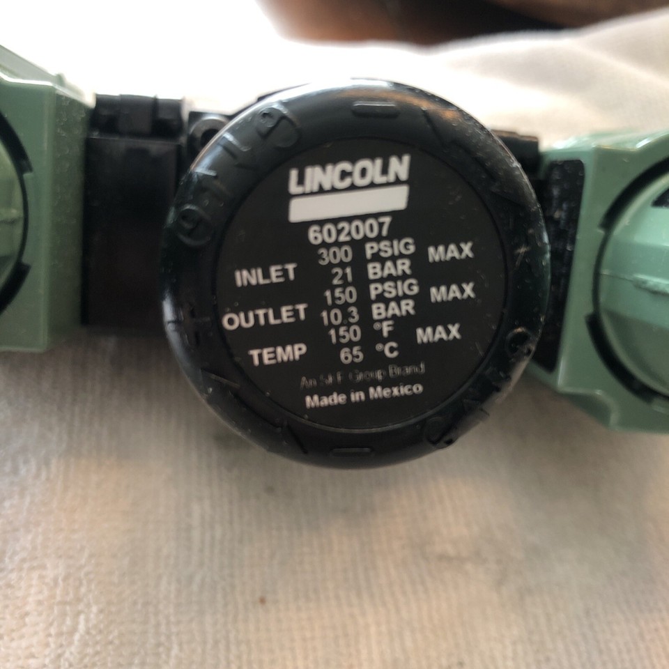 Lincoln 85387-6 | Modular Air Line Filter-Regulator with Gauge ...