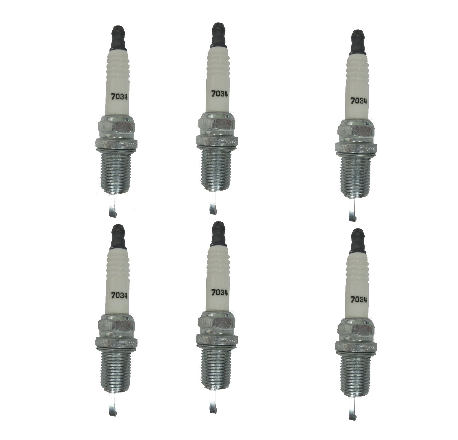 Champion 7034 RC12PEPB5 Double Platinum Spark Plug Pack Of 6 | eBay