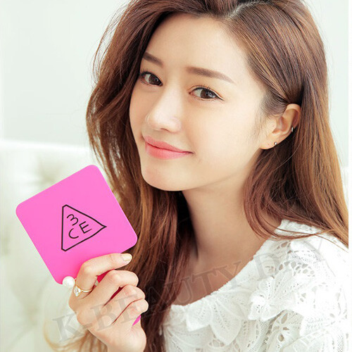 3CE Mini Hand Mirror #Pink / Makeup Tool stylenanda K-Beauty from Korea ...