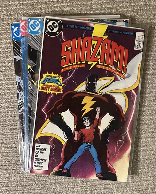 Shazam! The New Beginning 1 - 4 1987 DC Comics Mini-Series Complete Set ...
