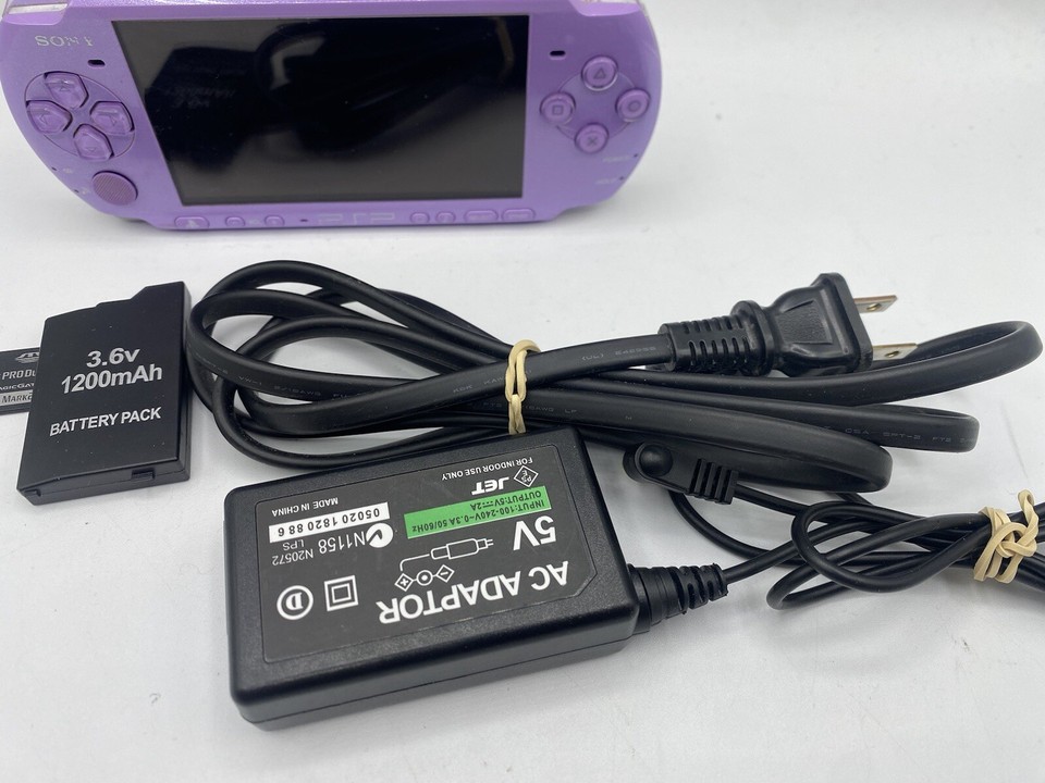 Sony PlayStation Handheld PSP Hannah Montana Edition Lilac - PSP-3001 ...