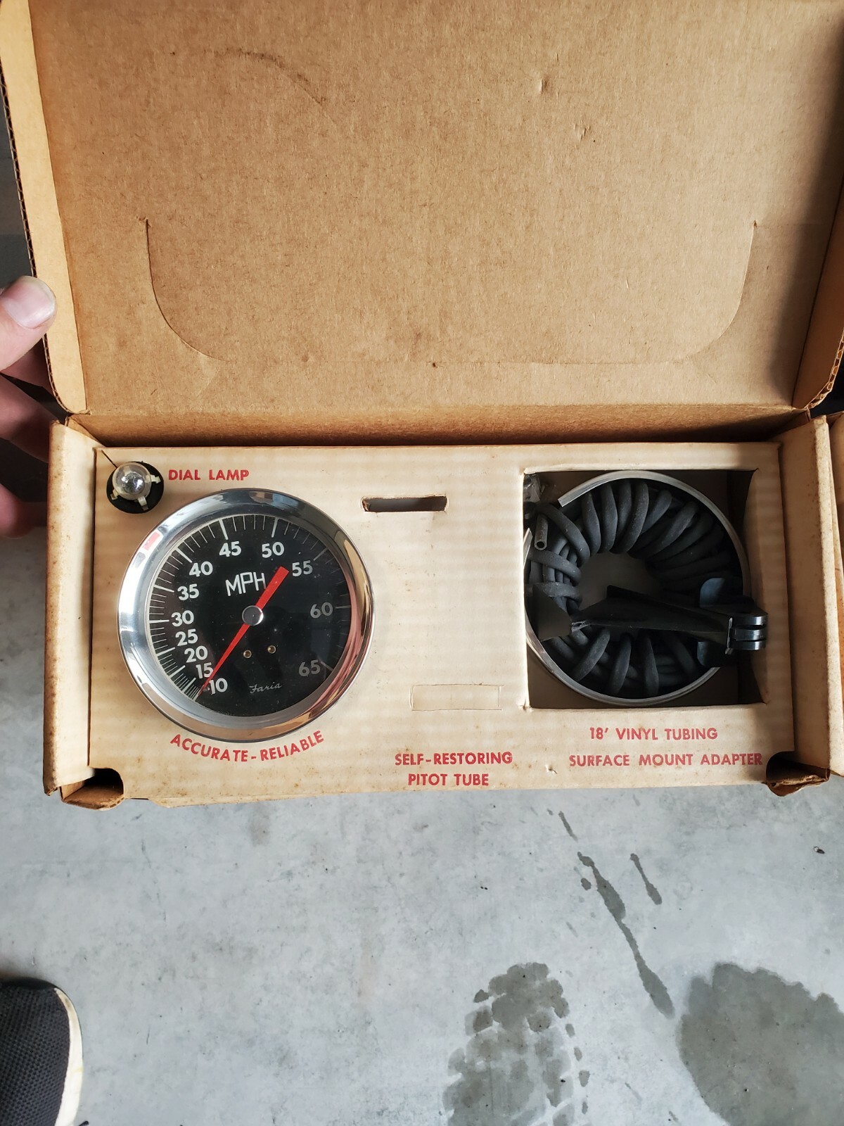 Vintage Faria Marine Speedometer | eBay