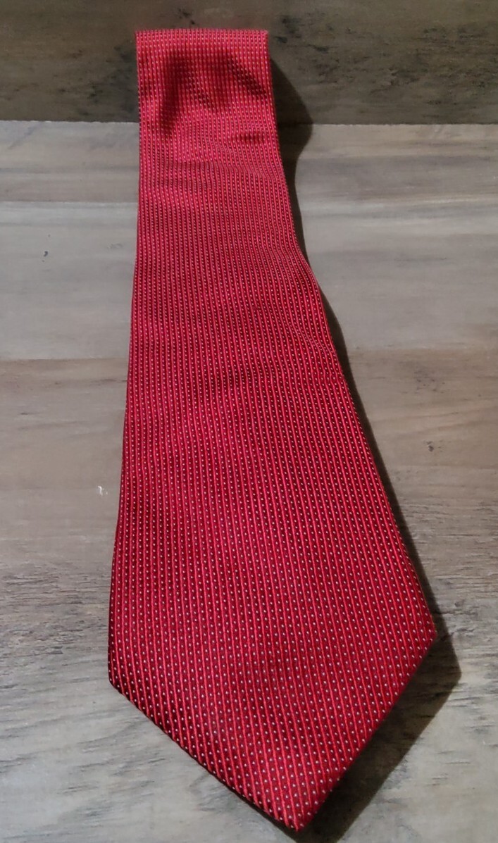 Donald Trump Signature Collection Dark Red Silk Tie 5… - Gem