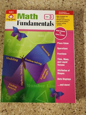 Evan-Moor Math Fundamentals, Grade 3, Brand New 9781629383286| eBay