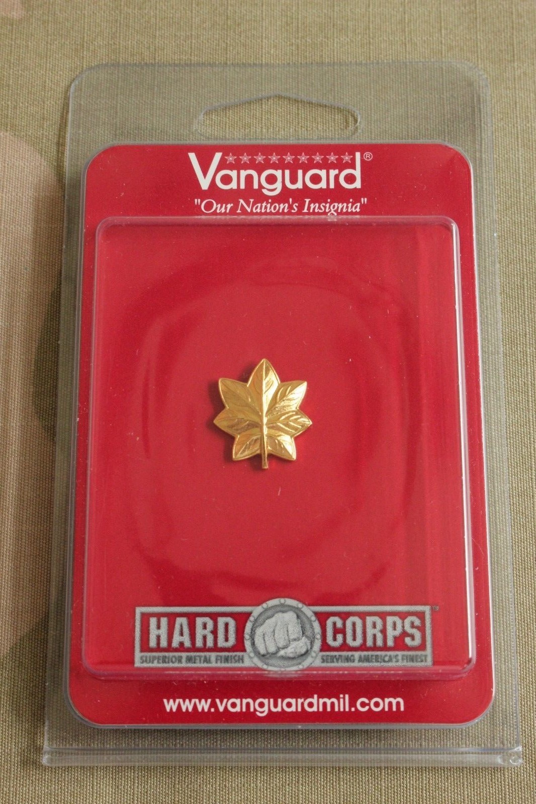 USN US NAVY O-4 LCDR RANK OFFICER GARRISON CAP BADGE DEVICE REDUCED ...