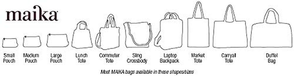 MAIKA Recycled Canvas Market Tote Bag Flores | eBay