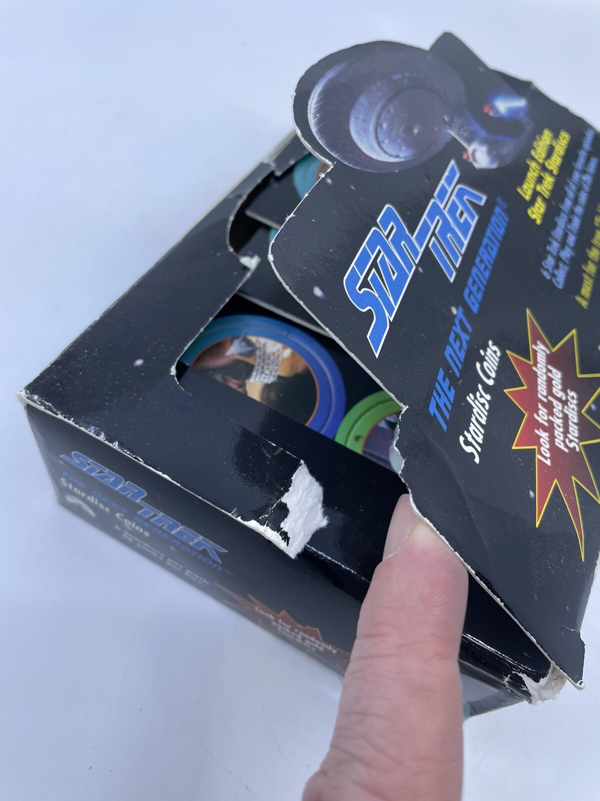 Star Trek The Next Generation Vintage Collectible Stardisc Coins Pogs ...