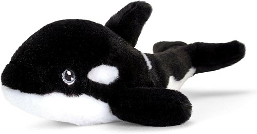 Orca Killer Whale Plush Toy - 100% Recycled Eco Soft Teddy - Keel ...