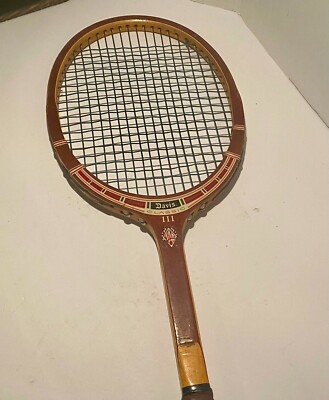 vtg TAD DAVIS CLASSIC III CLASIDEN full face COMPOSITE wood tennis ...