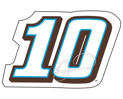 NASCAR #10 Danica Patrick Jumbo Number Magnet-NASCAR Large Magnet-NEW ...