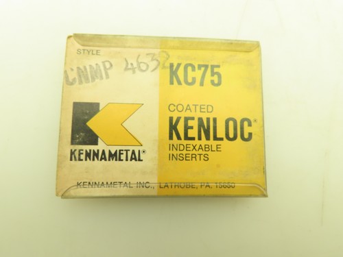 Kennametal CNMP 4632 Carbide Insert Grade KC75 Lot of 10pcs | eBay