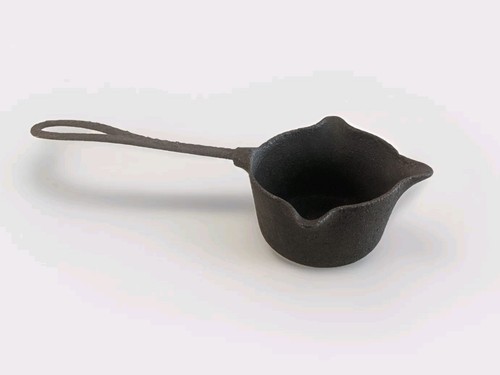 Antique Cast Iron Ladle/Melting Pot | eBay