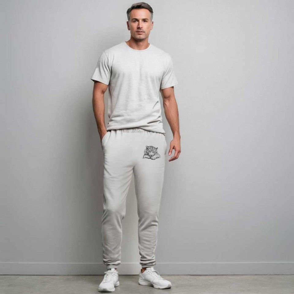 'Cute Sleepy Tiger Cub Sketch' Adult Sweatpants / Joggers (JO048879) | eBay