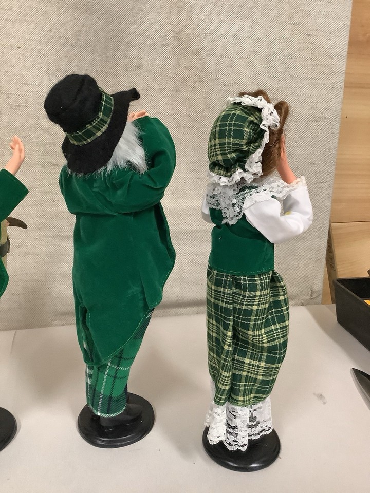 Beautiful VTG Irish Lad And Lass; St Patrick’s Day Decor, Stand Up ...