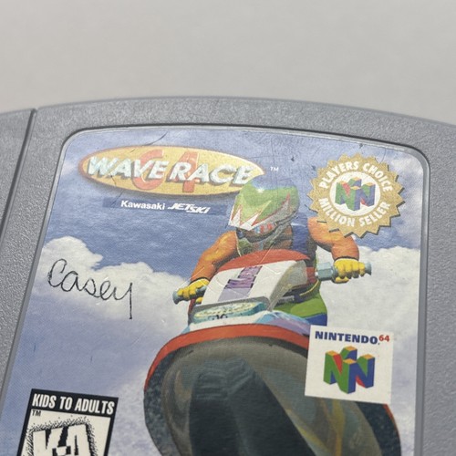 Wave Race Nintendo 64 N64 Authentic Cleaned Tested Player’s Choice ...