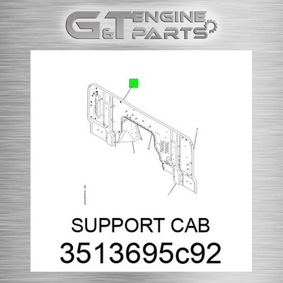 3513695C92 SUPPORT CAB fits INTERNATIONAL TRUCK (Surplus Open Box) | eBay