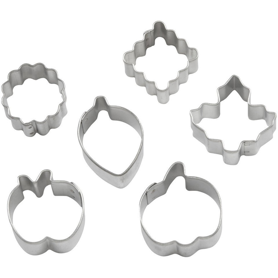 2308-0893 - Autumn Pie Crust Cutter, 6 Piece Set by Wilton | eBay