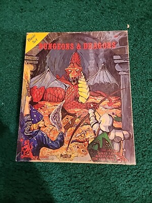 1979 Dungeons & Dragons Basic Set 1001 HAS CHITS HOLMES EDITION LIZARD ...