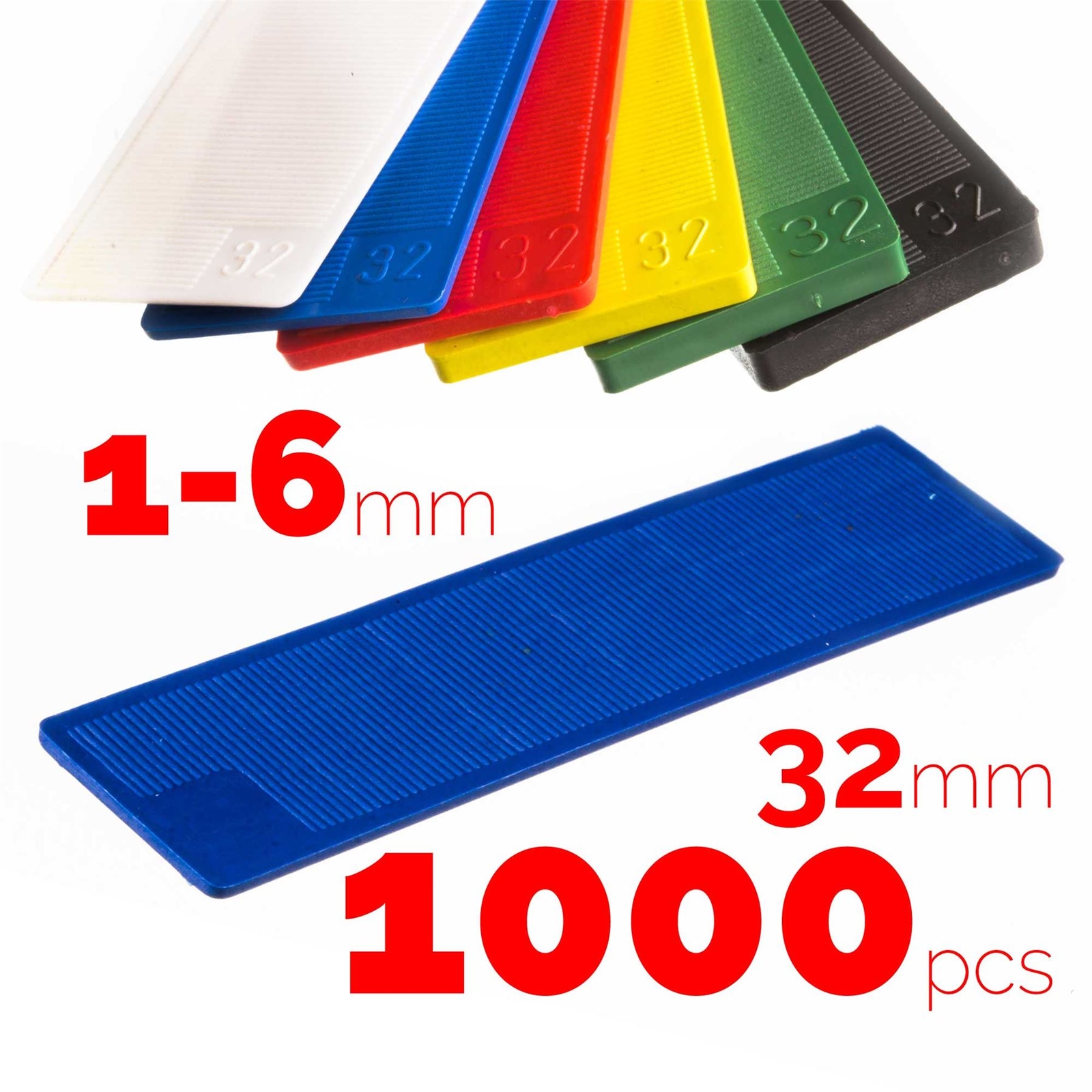 Window spacers plastic flat 32mm, UPVC glazed fitting thickness 1-6mm ...