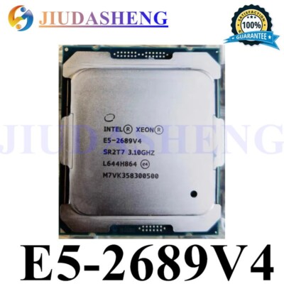 Intel Xeon E5-2689 V4 3.10GHz 10-Core 25MB LGA2011-3 Server Processor ...