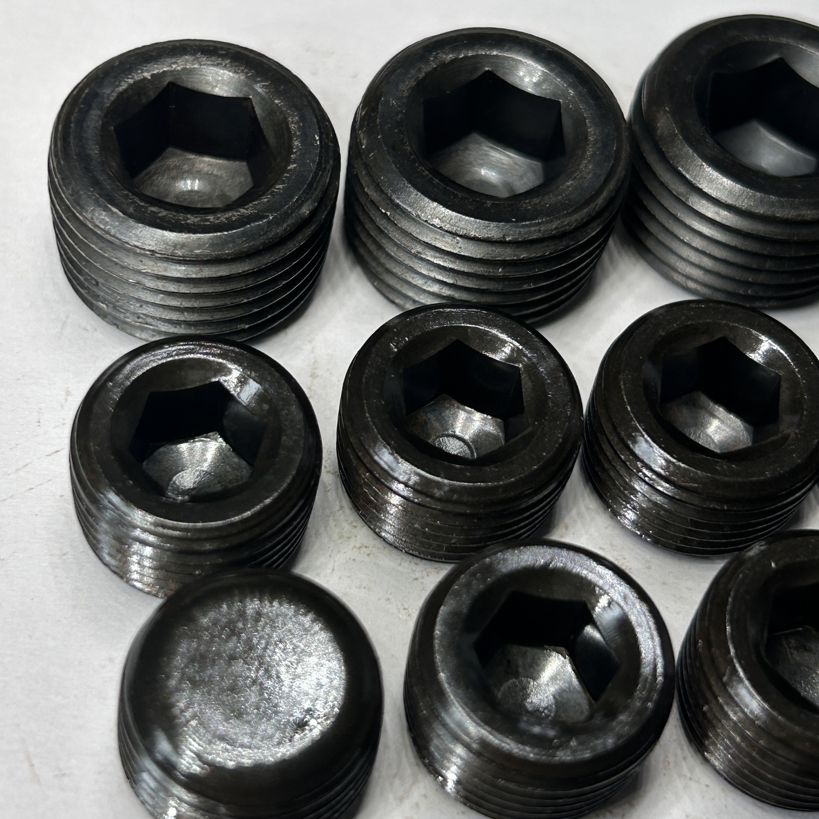 55* NPT PIPE PLUGS FITTING ASSORTMENT KIT 1/16" 1/8'' 1/4'' 3/8'' 1/2 ...