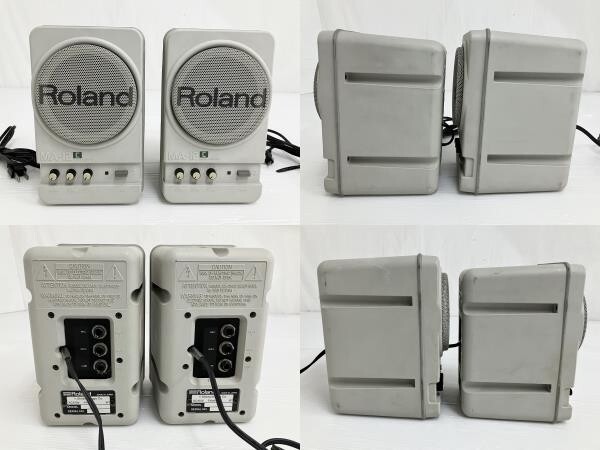 Roland MA-12C Stereo Monitor Speakers Desktop PC Micro Monitor Pair Set ...