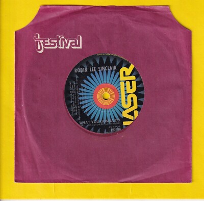 Robin Lee Sinclair 1979 Oz pop 45rpm single- What You Gonna Do / Angel ...