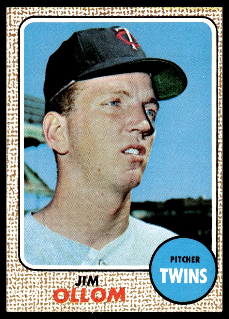 1968 Topps Jim Ollom Minnesota Twins #91 | eBay