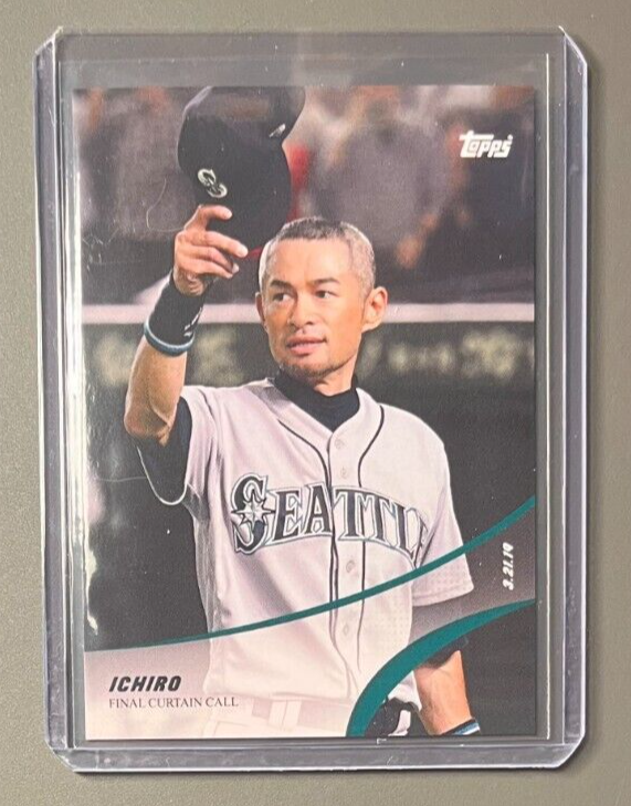 2019 TOPPS ON DEMAND ICHIRO LEGACY SERIES #14 ICHIRO FINAL CURTAIN CALL ...