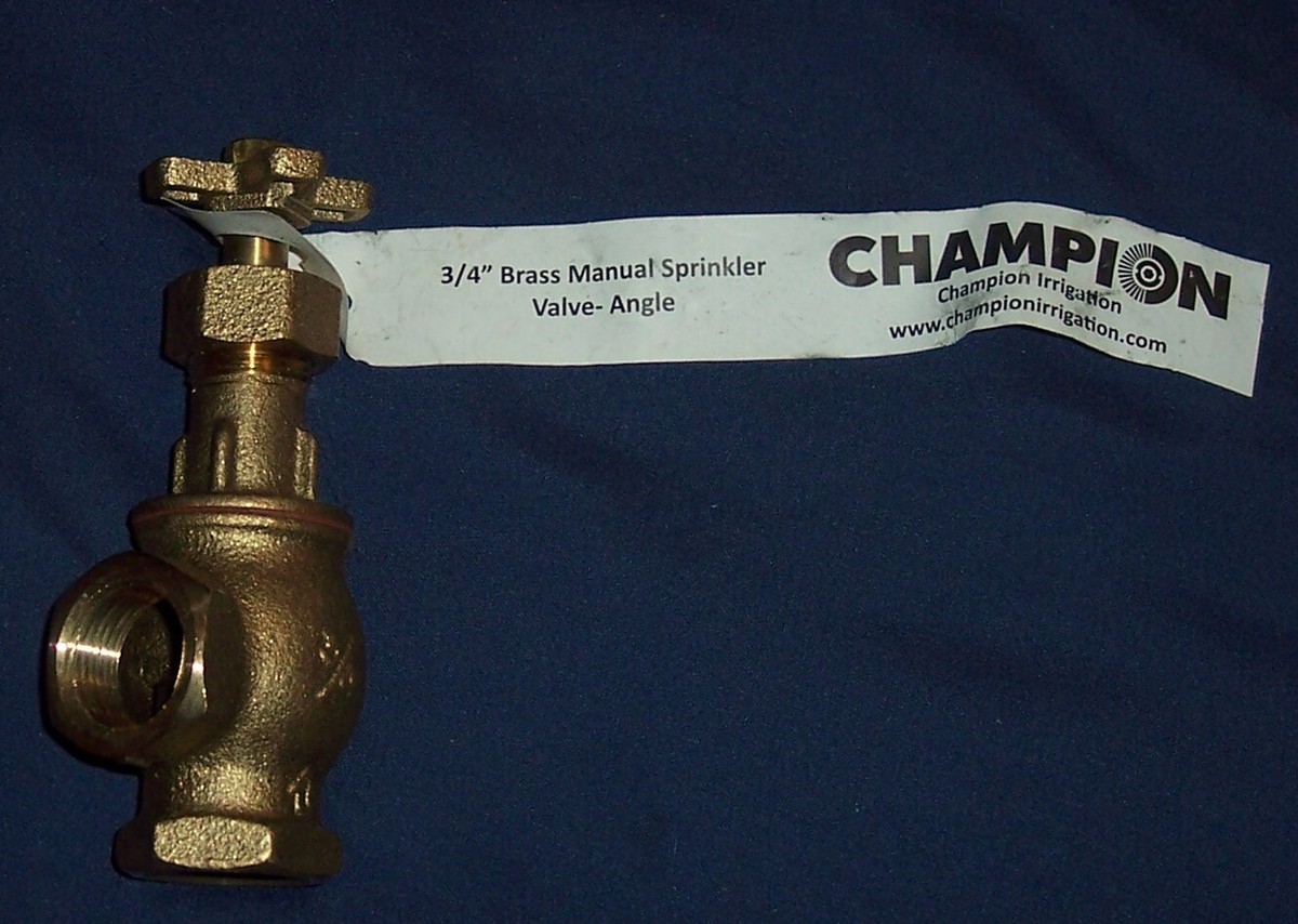 Champion Brass Irrigation Valves