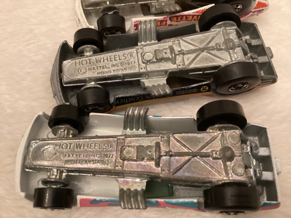 Hot Wheels ~ Corvette Funny Car ~ Cal Custom Mongoose Fever ~ Lot of 3 ...