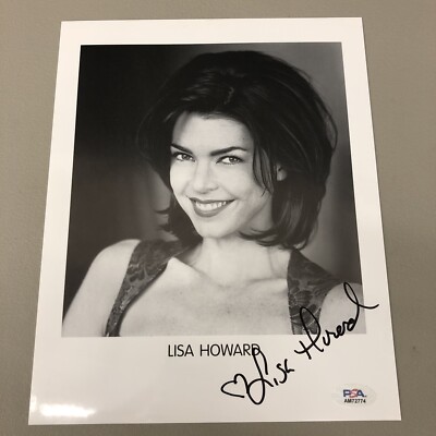 Lisa Howard Vintage Actress Autographed Signed 8x10 Photo PSA COA | eBay