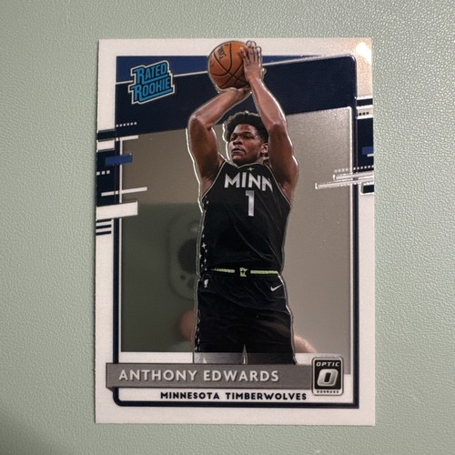 Anthony Edwards 2020 Panini Donruss Optic rated Rookie RC #151 ...